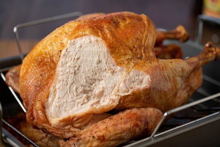 Roast Turkey from Frozen Recipe [VIDEO] - Dinner, then Dessert