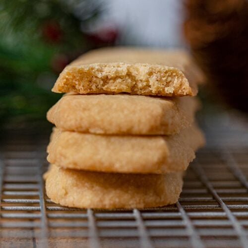 Glazed Maple Shortbread Cookies Recipe - Dinner, then Dessert