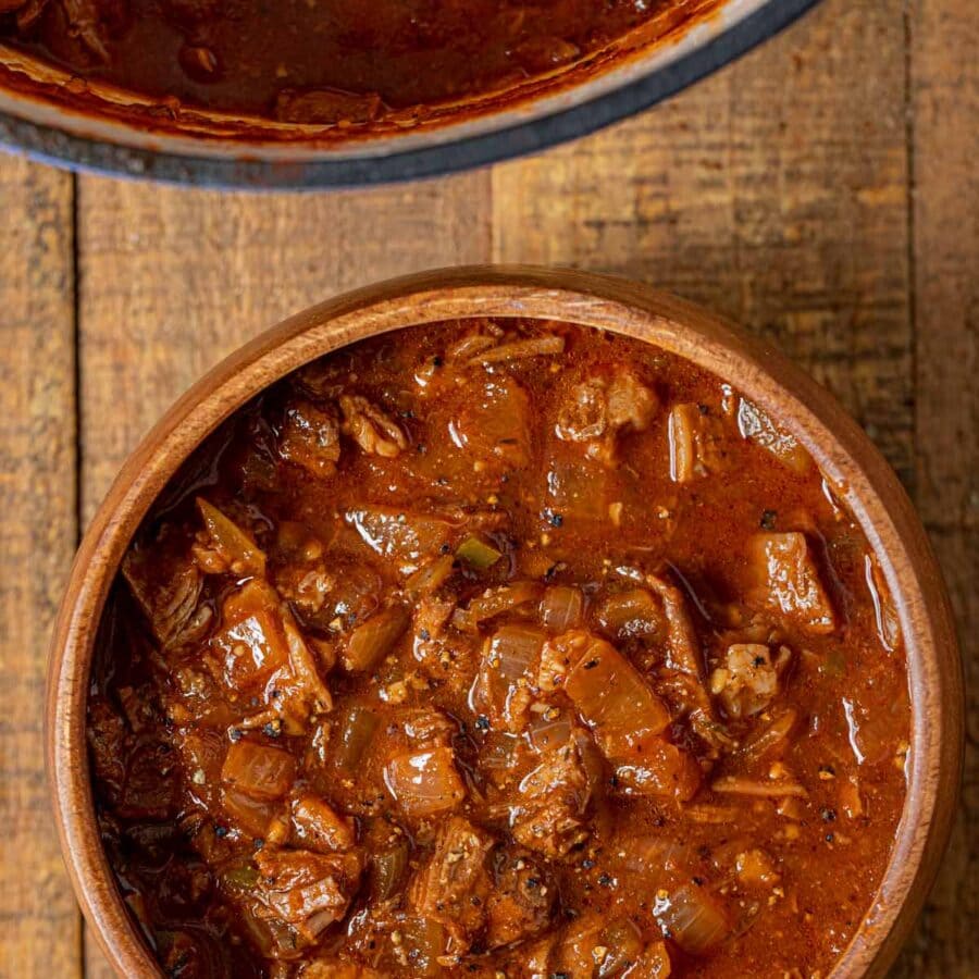 Best Ever Classic Texas Chili (No Beans) Recipe - Dinner, then Dessert