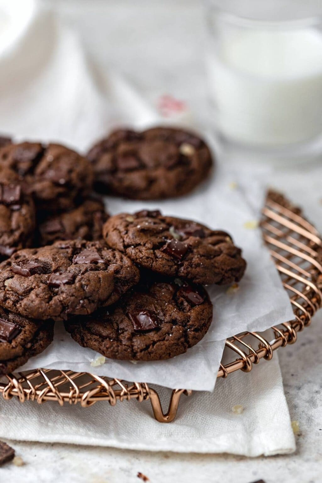Easy Chocolate Chunk Gingerbread Cookies Recipe - Dinner, then Dessert