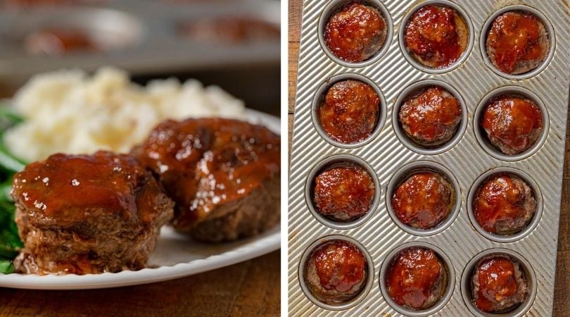 Easy Meatloaf Muffins Recipe - Dinner, then Dessert