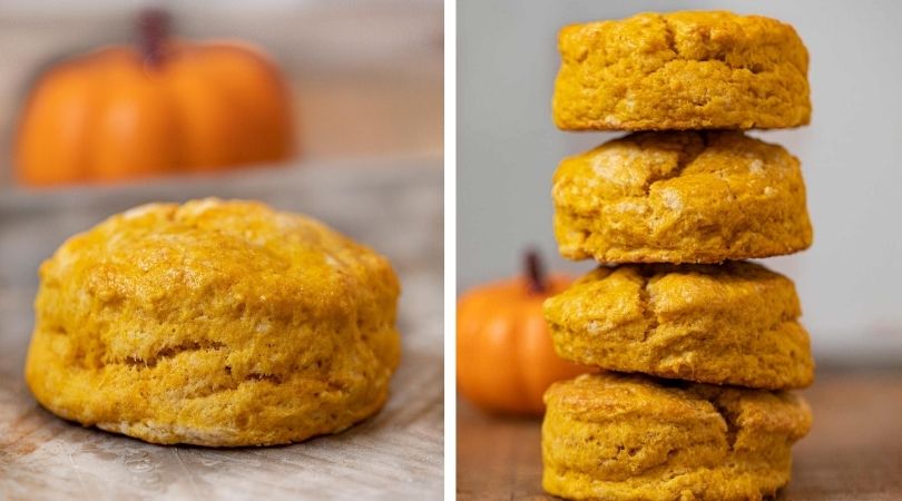 Homemade Pumpkin Biscuits Recipe - Dinner, then Dessert