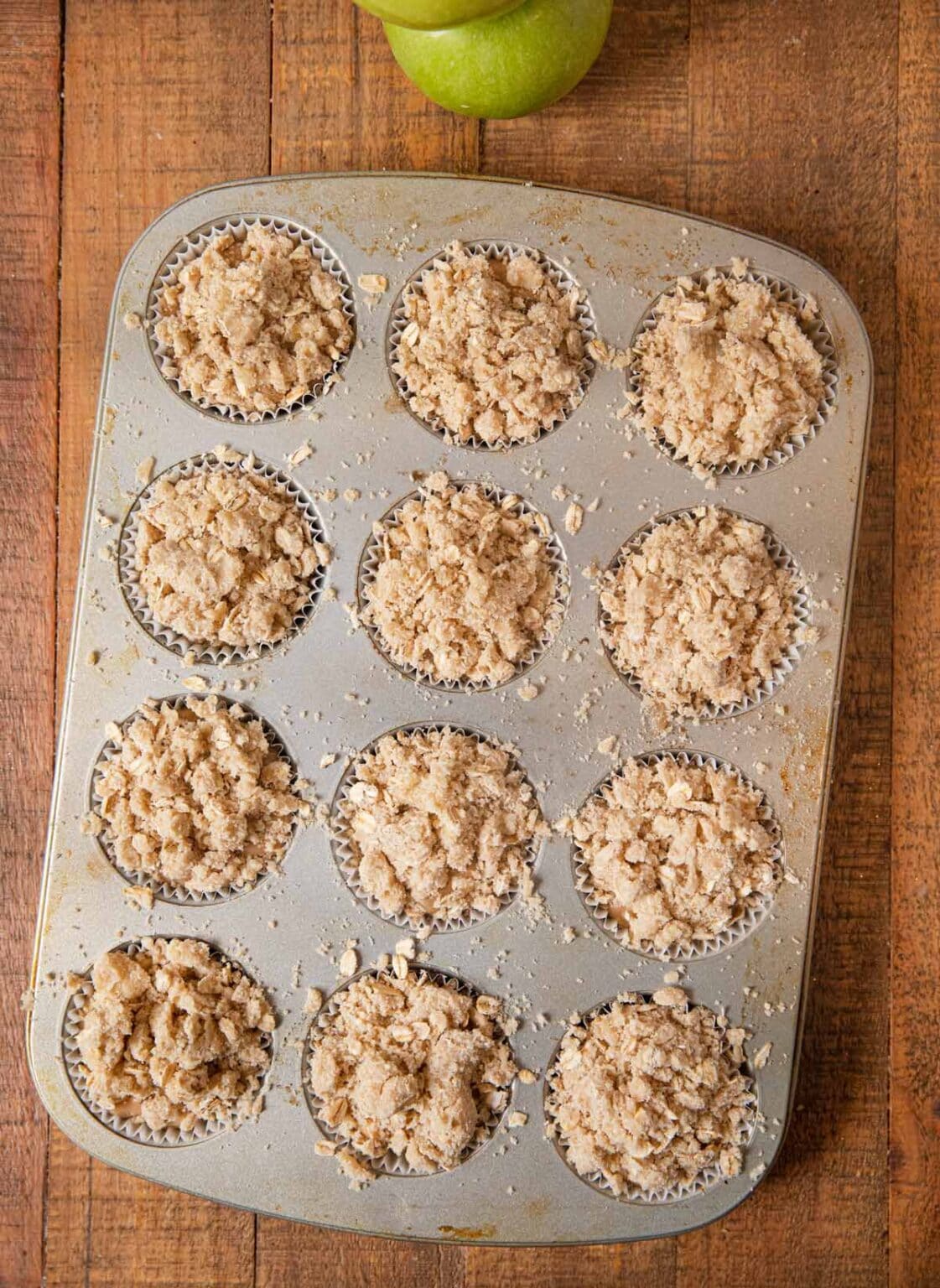 Apple Crisp Muffins Recipe - Dinner, then Dessert