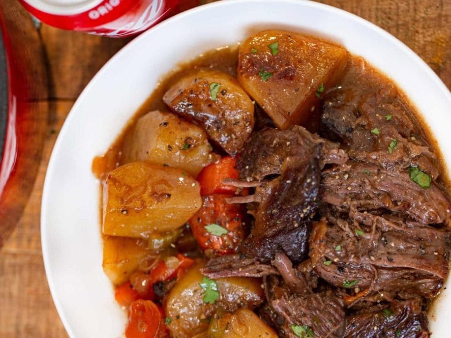 Super Tender Cola Pot Roast Recipe (So Easy!) - Dinner, then Dessert