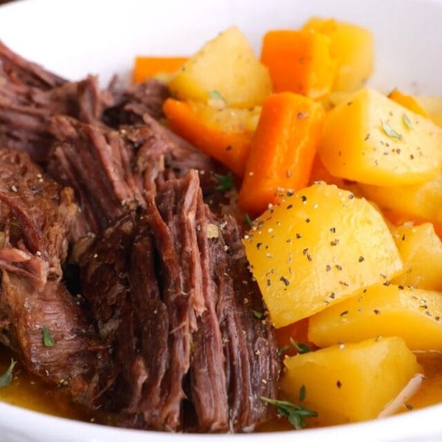 Instant Pot Beef Roast With Tender Vegetables