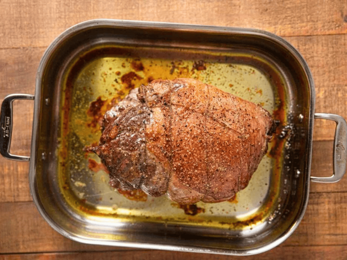 Easy Stuffed Leg of Lamb Recipe - Dinner, then Dessert