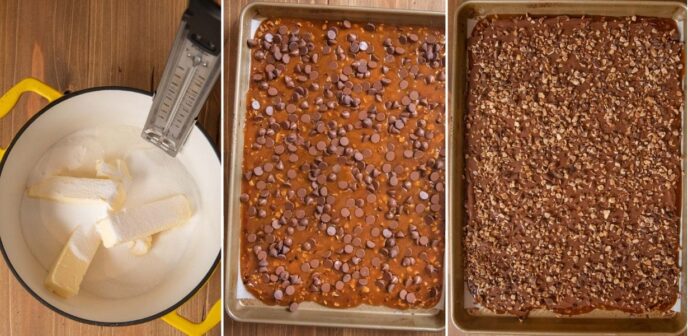 Butter Toffee Recipe [VIDEO] - Dinner, then Dessert