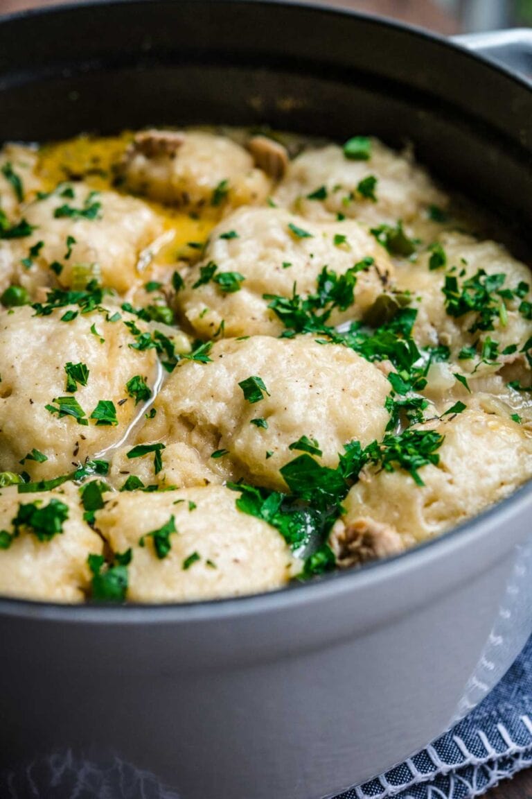 Chicken and Dumplings Recipe - Dinner, then Dessert