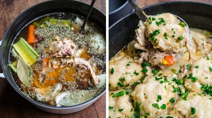 Chicken and Dumplings Recipe - Dinner, then Dessert