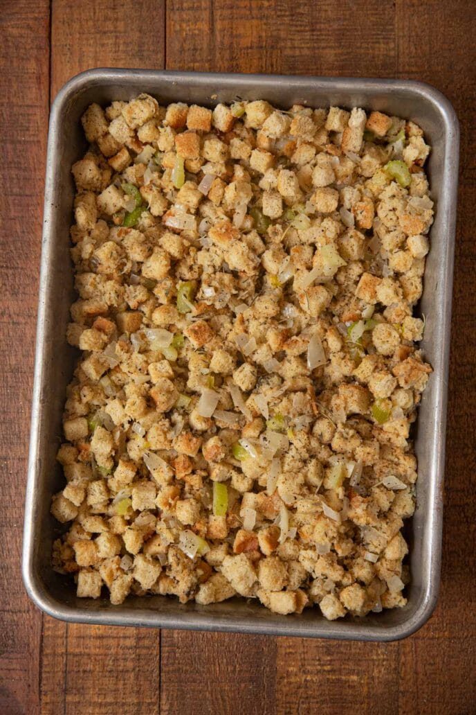 Easy Cube Stuffing Recipe - Dinner, then Dessert