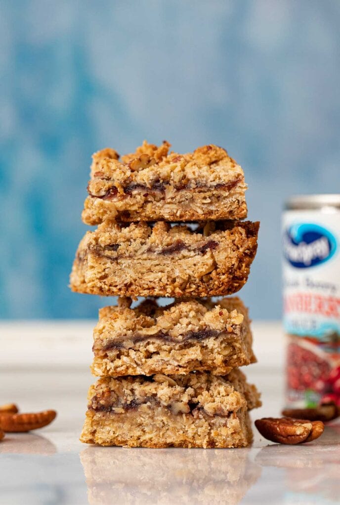 Easy Cranberry Oat Bars Recipe - Dinner, then Dessert