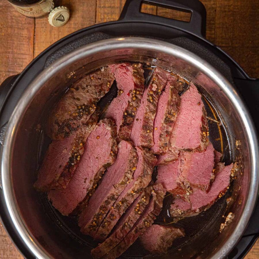 Crispy Slow Cooker Corned Beef Recipe - Dinner, then Dessert