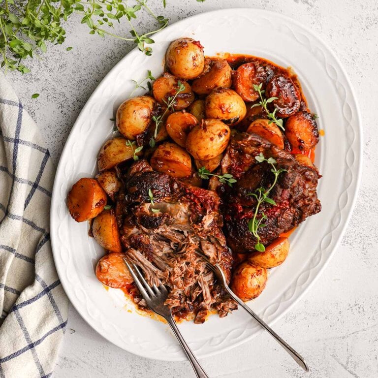 Irish Guinness Roast Lamb Recipe - Dinner, then Dessert