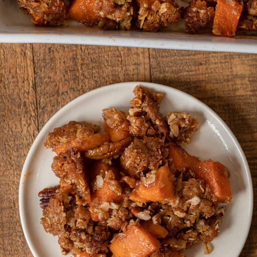 Sweet Potato Casserole Recipe - Dinner, then Dessert