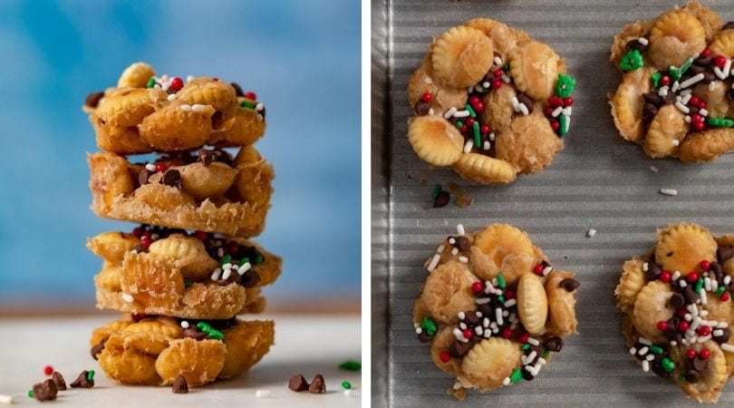 Easy Christmas Saltine Toffee Cookies Recipe - Dinner, then Dessert