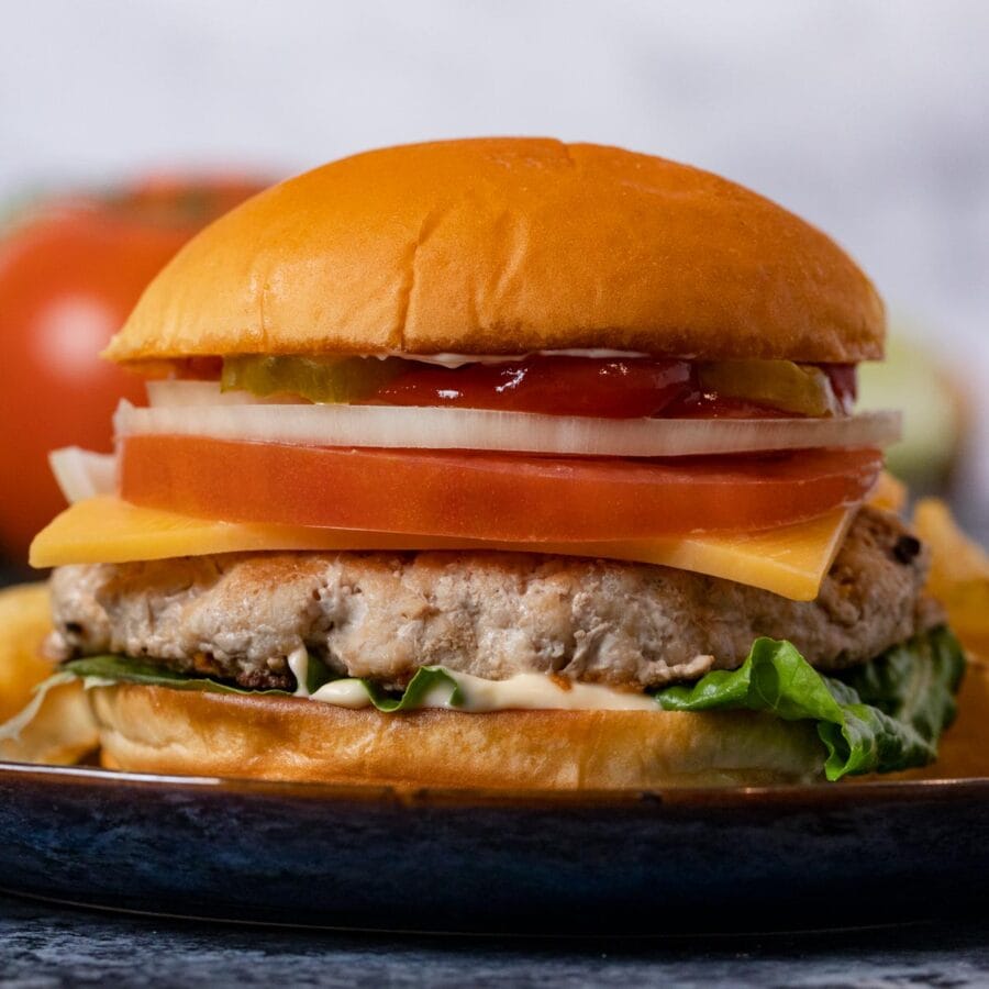 Turkey Burgers Recipe - Dinner, then Dessert