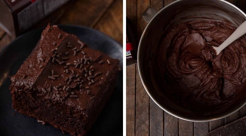 Easy Dark Chocolate Frosting Recipe - Dinner, then Dessert