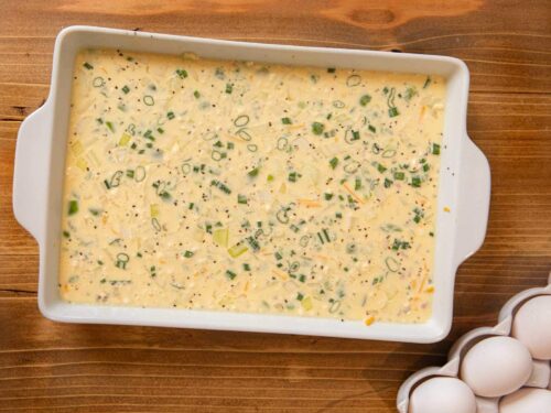Oven-Baked Omelette Recipe - Dinner, then Dessert