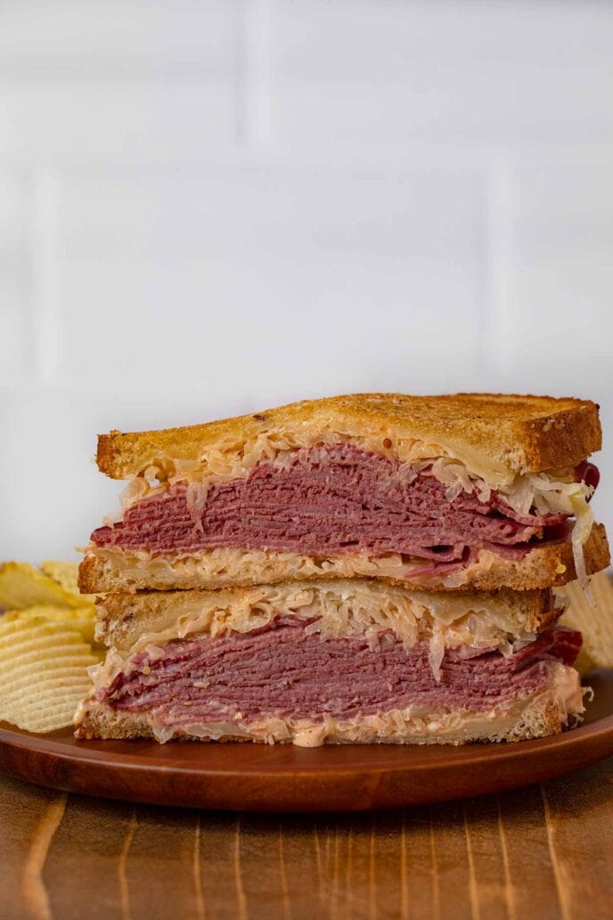 Reuben Sandwich Recipe - Dinner, then Dessert