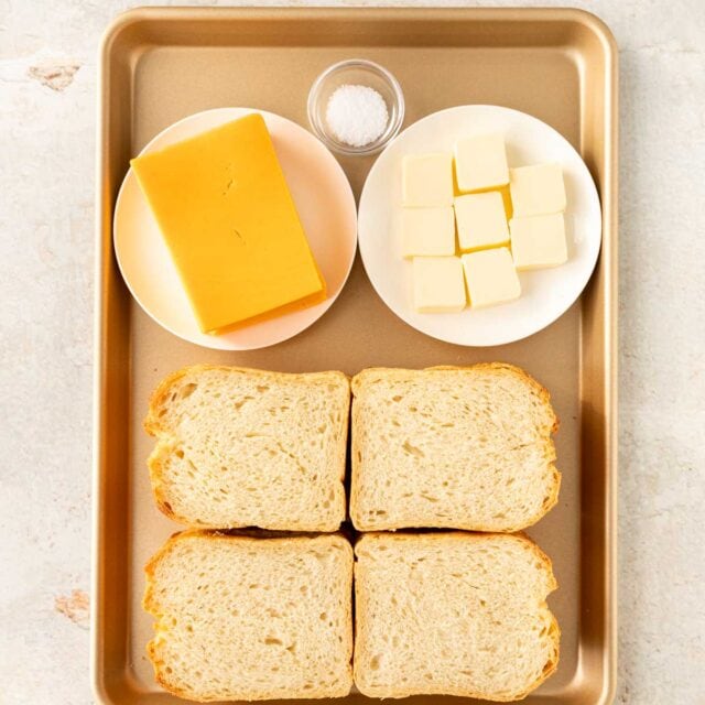 Sheet Pan Grilled Cheese Sandwiches Recipe - Dinner, then Dessert