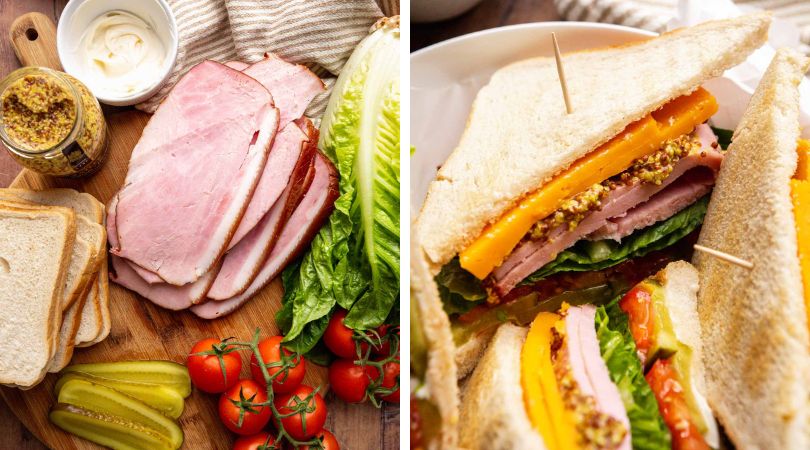 Ultimate Ham Sandwich Recipe - Dinner, then Dessert