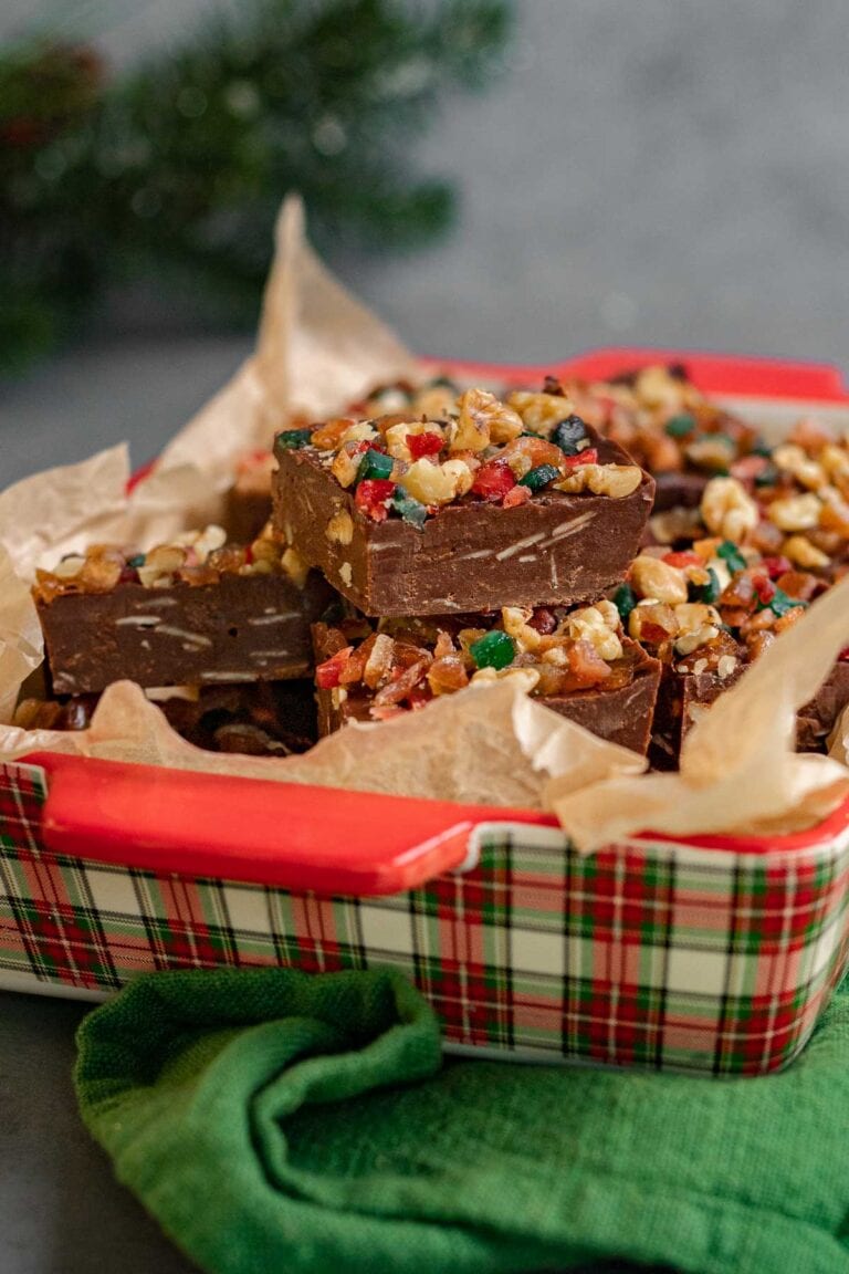Christmas Fudge Recipe - Dinner, then Dessert