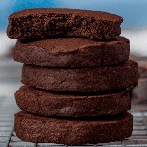 Chocolate Shortbread Cookies Recipe - Dinner, then Dessert