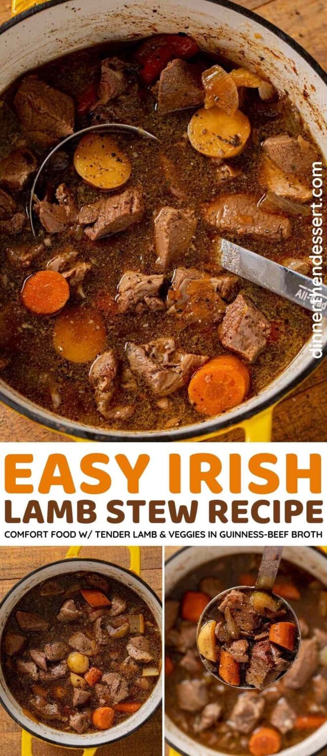 Easy Irish Lamb Stew Recipe - Dinner, then Dessert