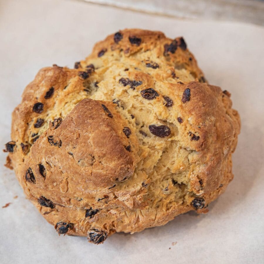 Easy Crusty Garlic Herb Bread Recipe - Dinner, then Dessert