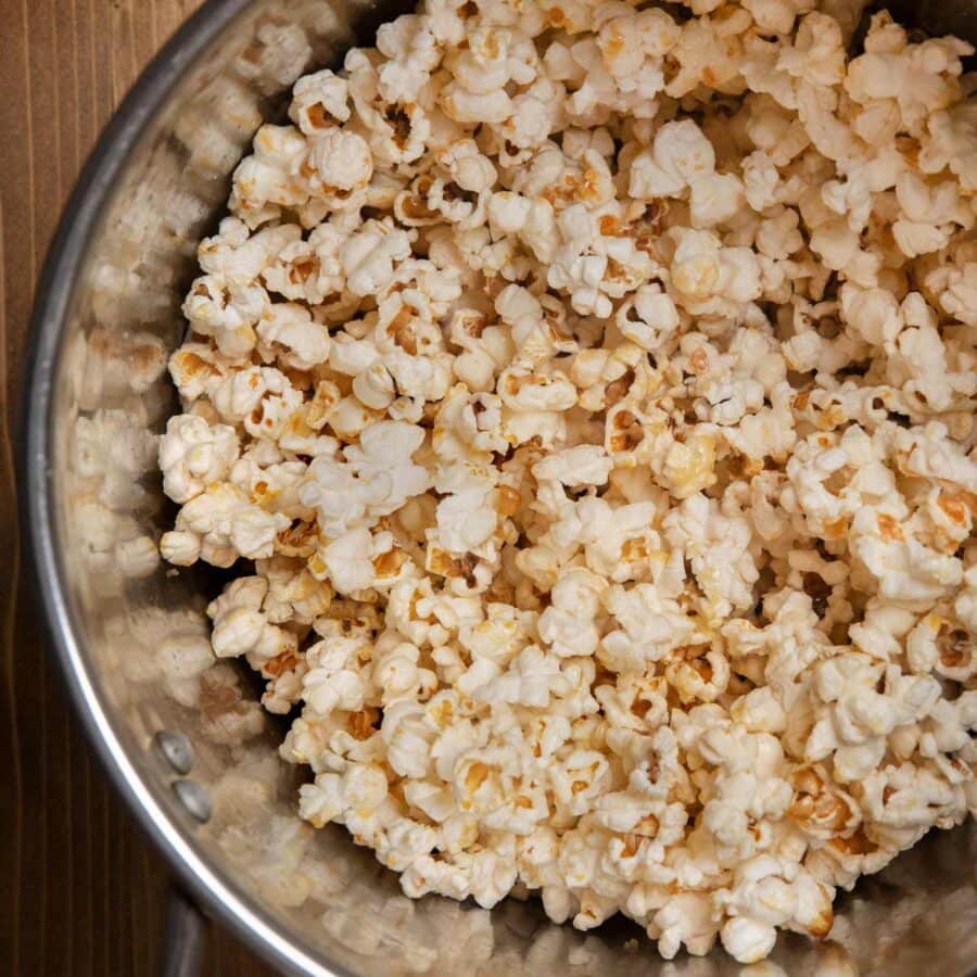 Kettle Corn Recipe - Dinner, then Dessert