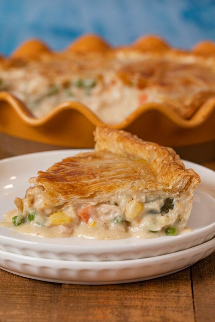 Easy Turkey Pot Pie Recipe - Dinner, then Dessert