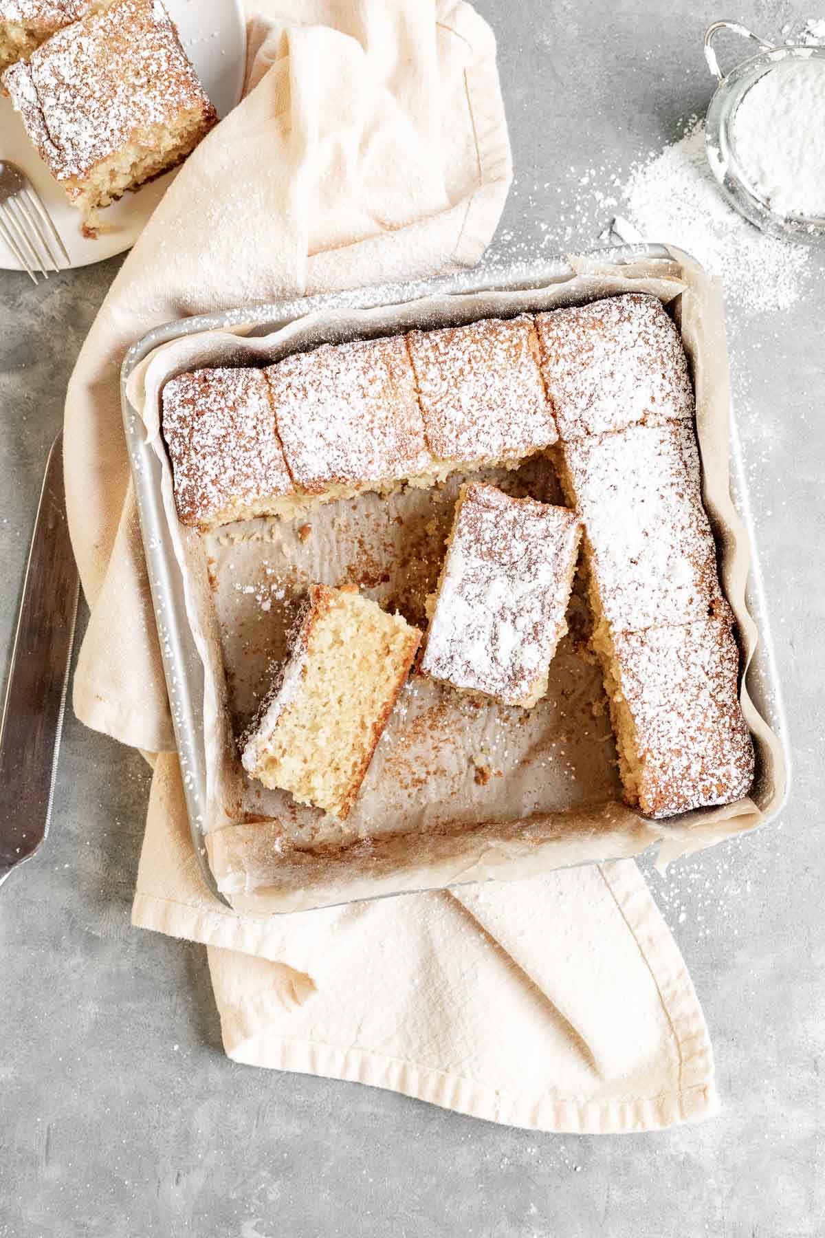 Easy Butter Cake Recipe - Dinner, then Dessert