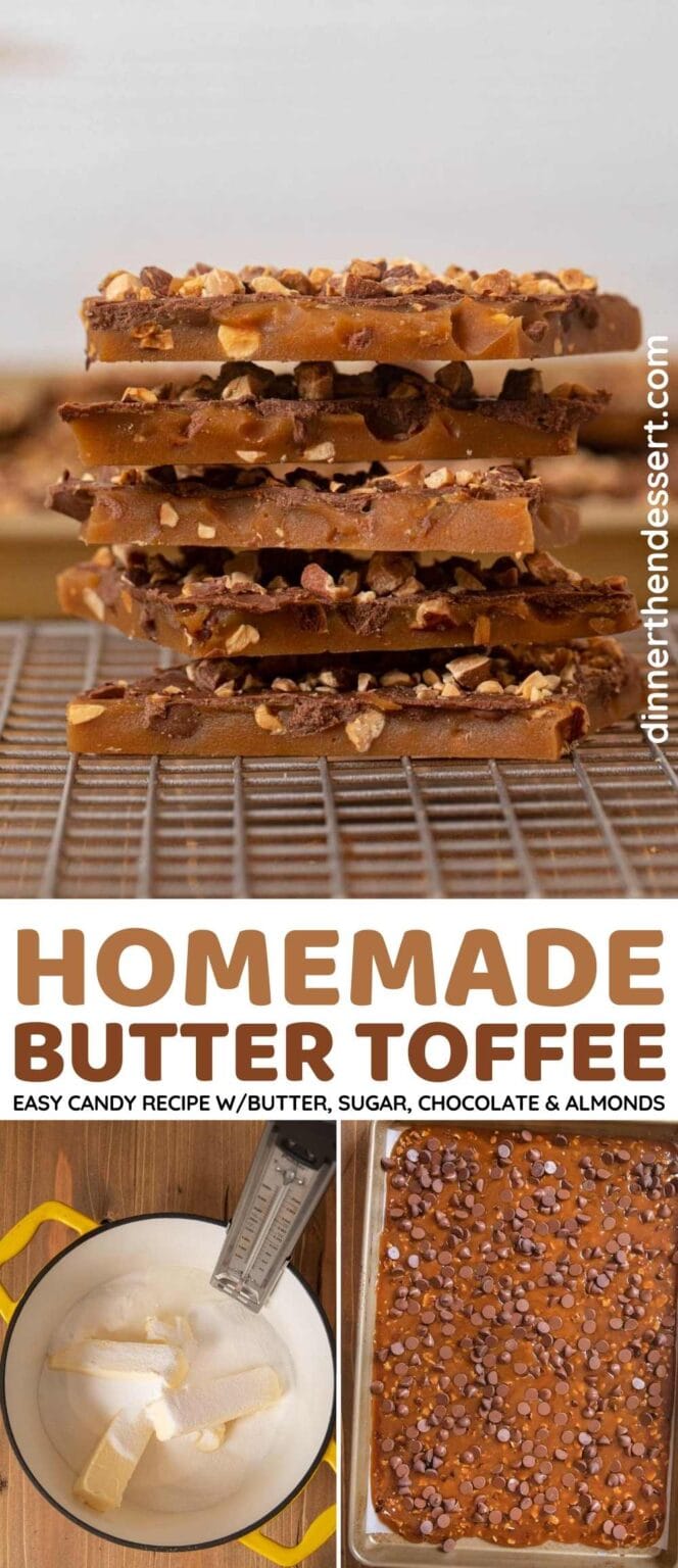 Butter Toffee Recipe [VIDEO] - Dinner, then Dessert