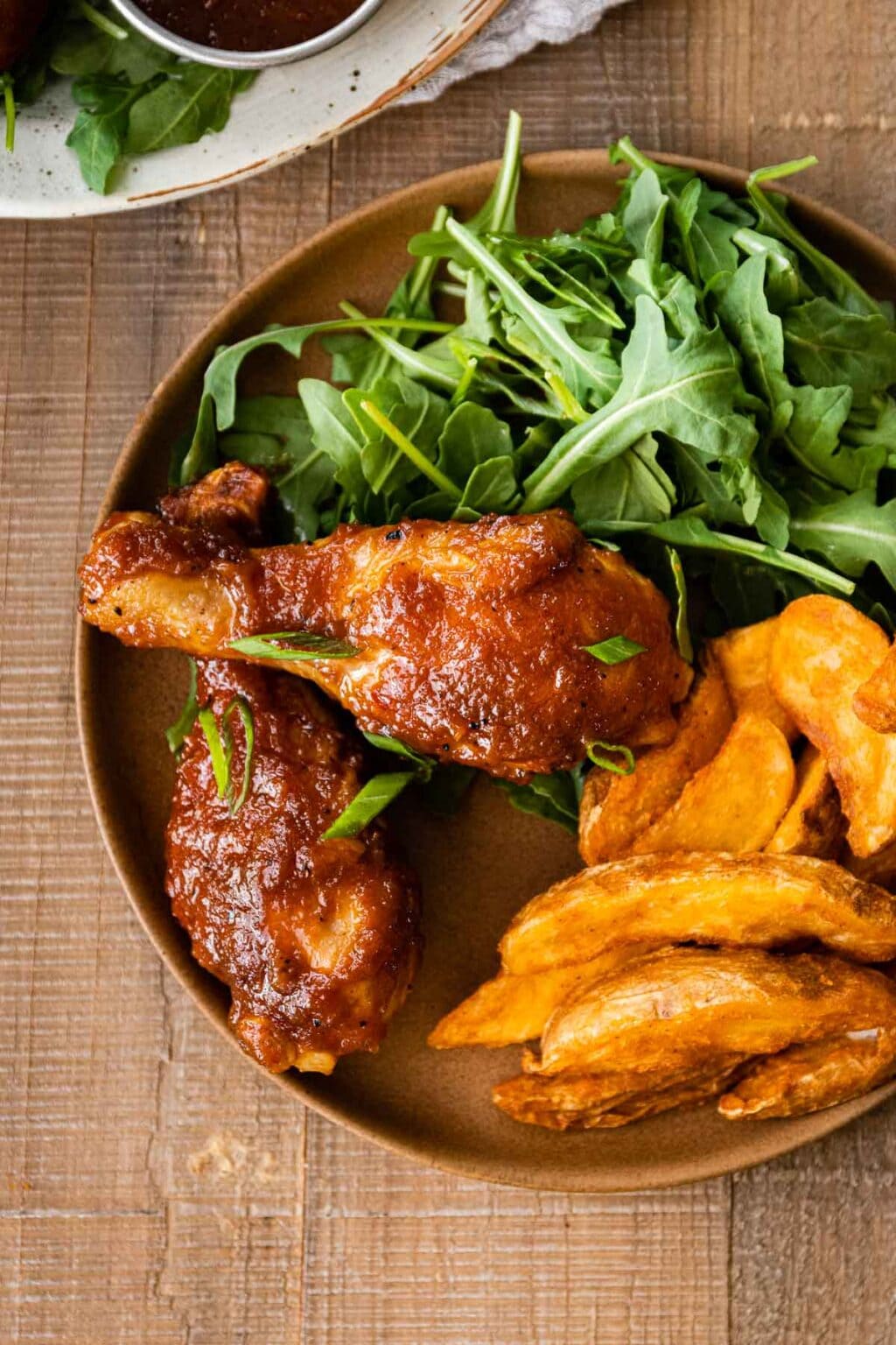 Applesauce Bbq Chicken Recipe Dinner Then Dessert