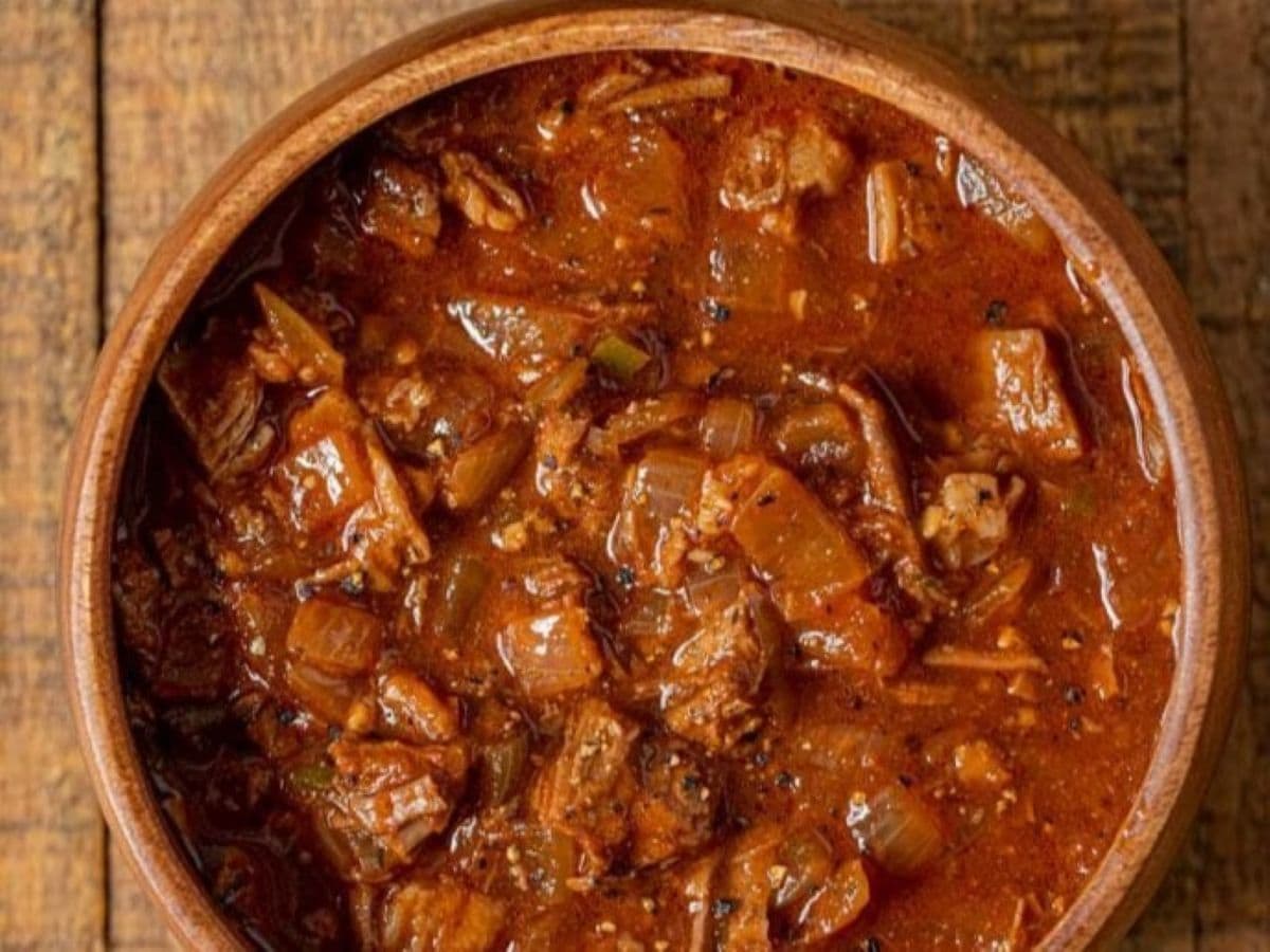 Classic Texas Brisket Chili (No Beans) Recipe - Dinner, then Dessert