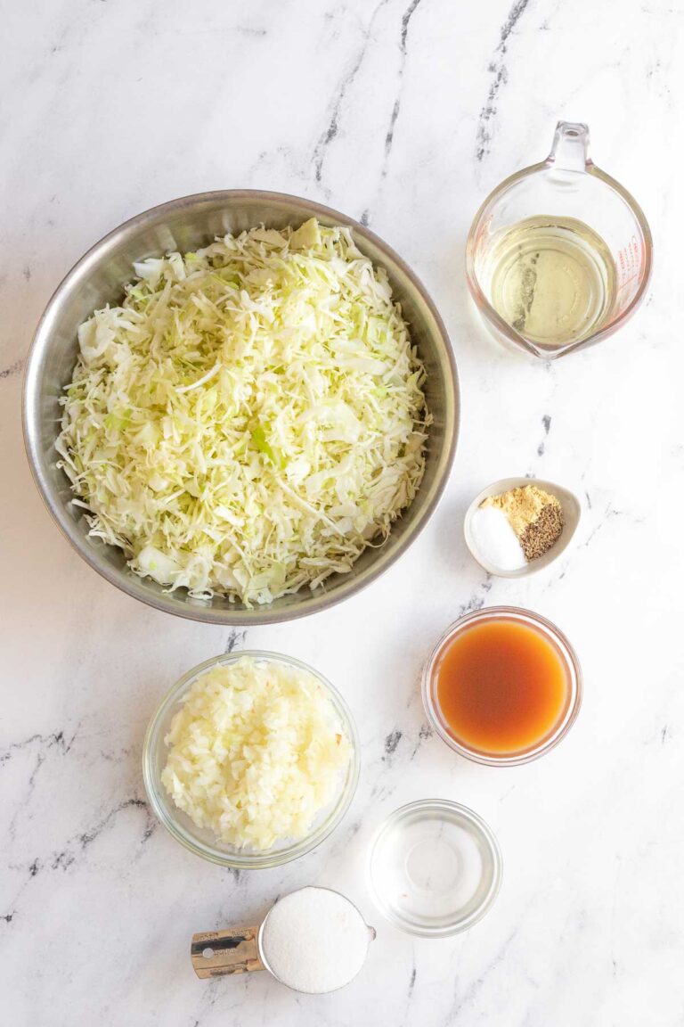 Old Fashioned Coleslaw with Vinegar Recipe (Amish Slaw)