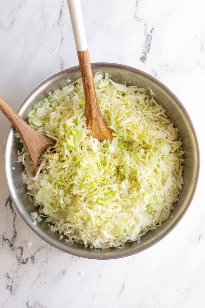 Old Fashioned Coleslaw with Vinegar Recipe (Amish Slaw)