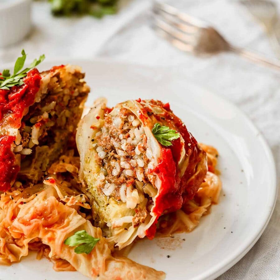 Stuffed Cabbage Casserole Recipe Dinner, then Dessert