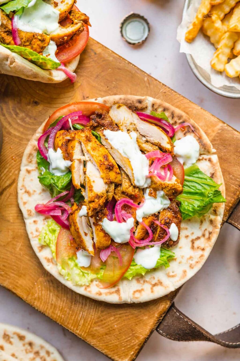 Chicken Shawarma Recipe - Dinner, then Dessert