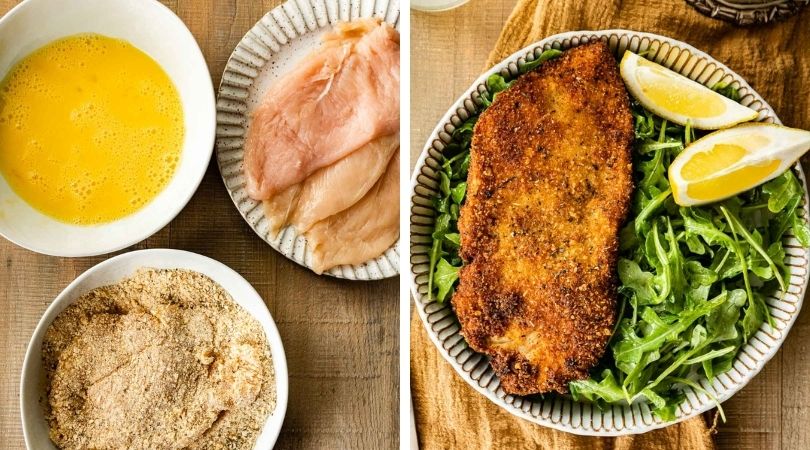 Easy Crispy Breaded Chicken Recipe - Dinner, then Dessert