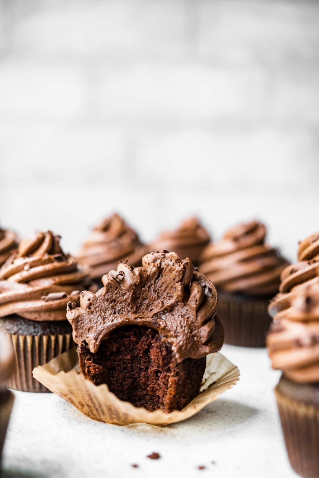Double Dark Chocolate Cupcakes Recipe - Dinner, then Dessert