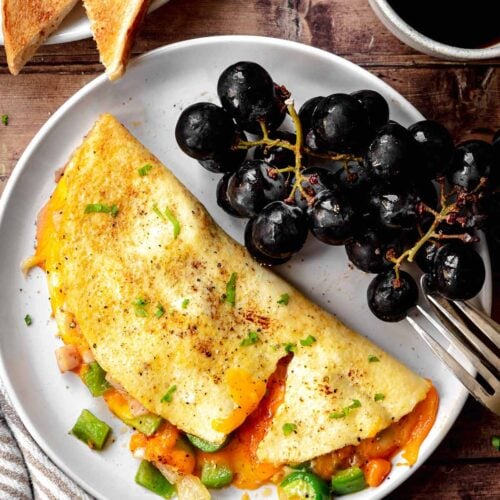Oven-Baked Omelette Recipe - Dinner, then Dessert