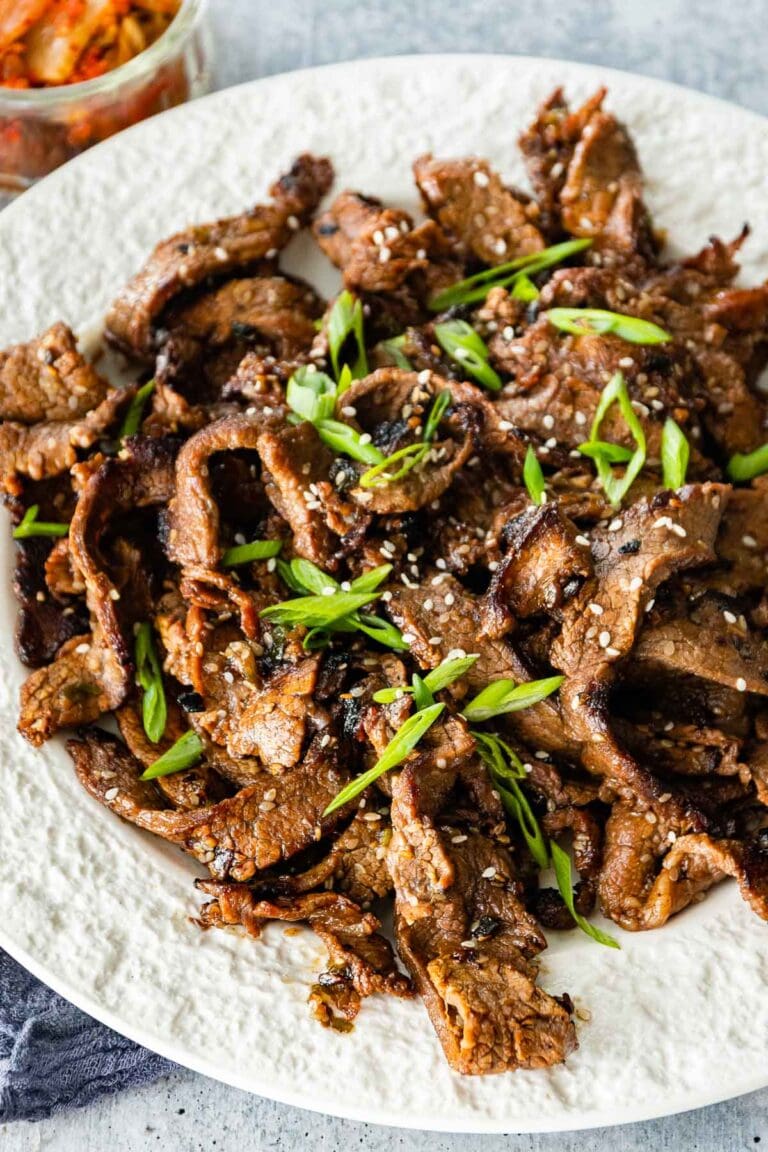 Korean Beef Bulgogi Recipe - Dinner, then Dessert