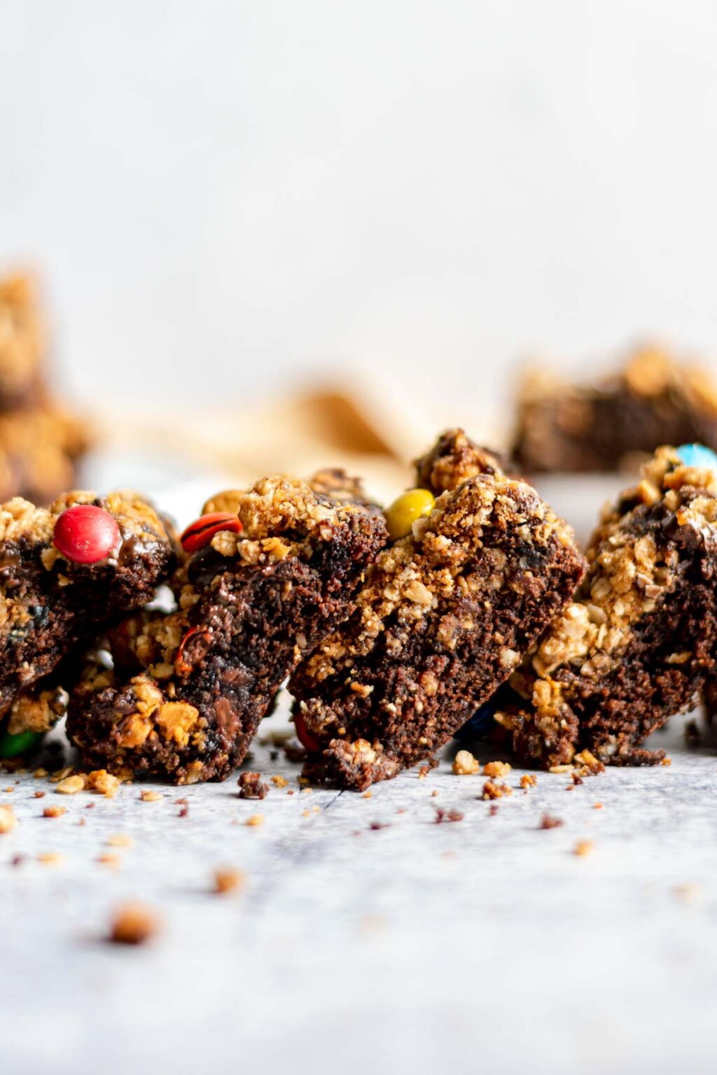 Oatmeal Monster Brownies Recipe - Dinner, then Dessert