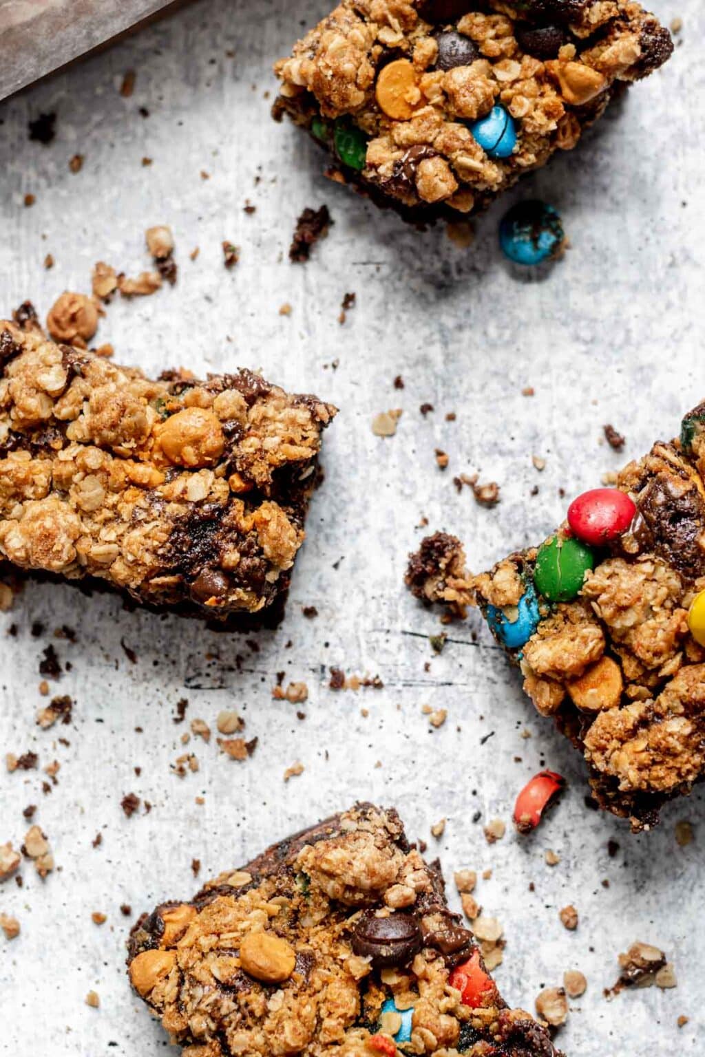 Oatmeal Monster Brownies Recipe - Dinner, then Dessert