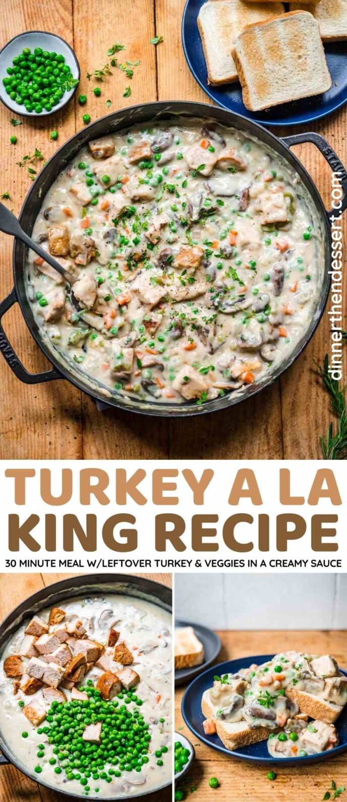 Turkey A la King Recipe - Dinner, then Dessert