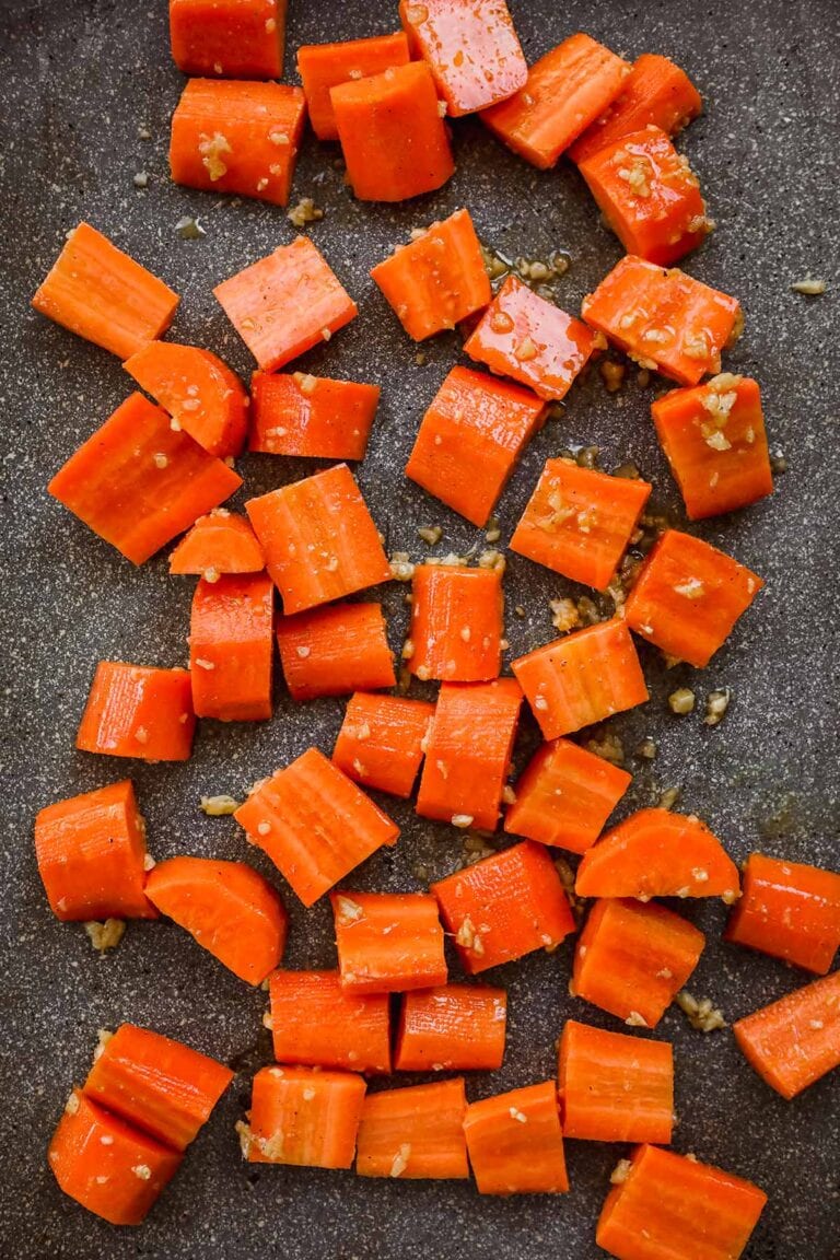 Indian Spiced Honey Roasted Carrots Recipe - Dinner, then Dessert
