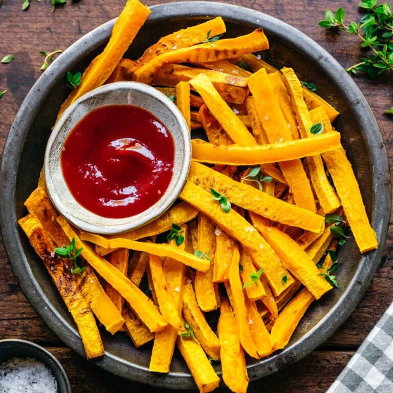 Butternut Squash Fries - Dinner, then Dessert