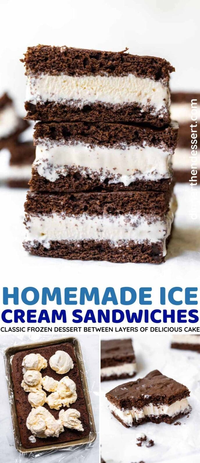 Ice Cream Sandwiches Recipe - Dinner, then Dessert