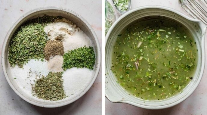 Easy Italian Dressing Mix Recipe - Dinner, then Dessert